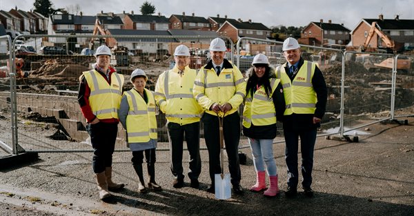 Work begins on Brecon Court housing development