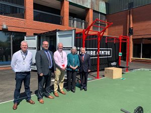 Council Unveils New Outdoor Fitness Area at Barry Leisure Centre