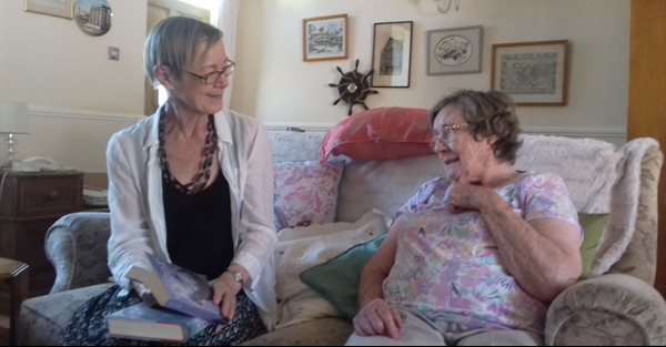 Vale of Glamorgan Libraries deliver books to the housebound