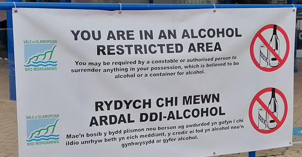 Public Space Protection Order - Controlled Alcohol Zones